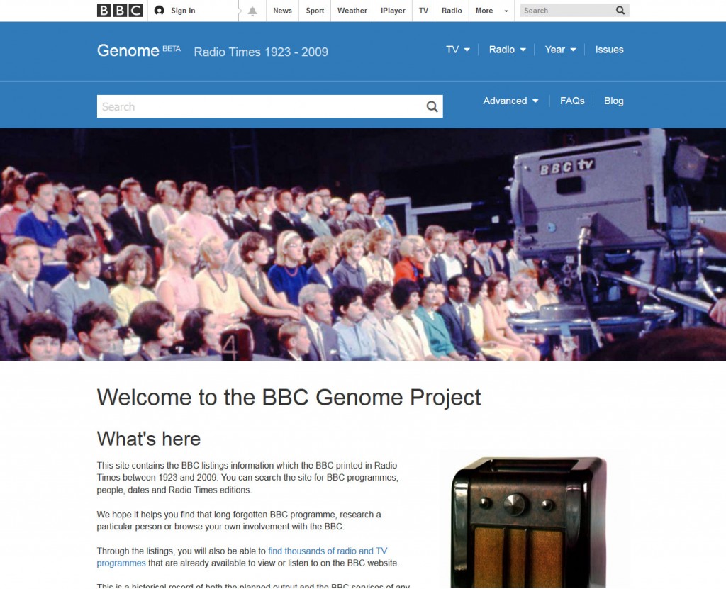 BBC Genome - MrsThinkyThoughtHead